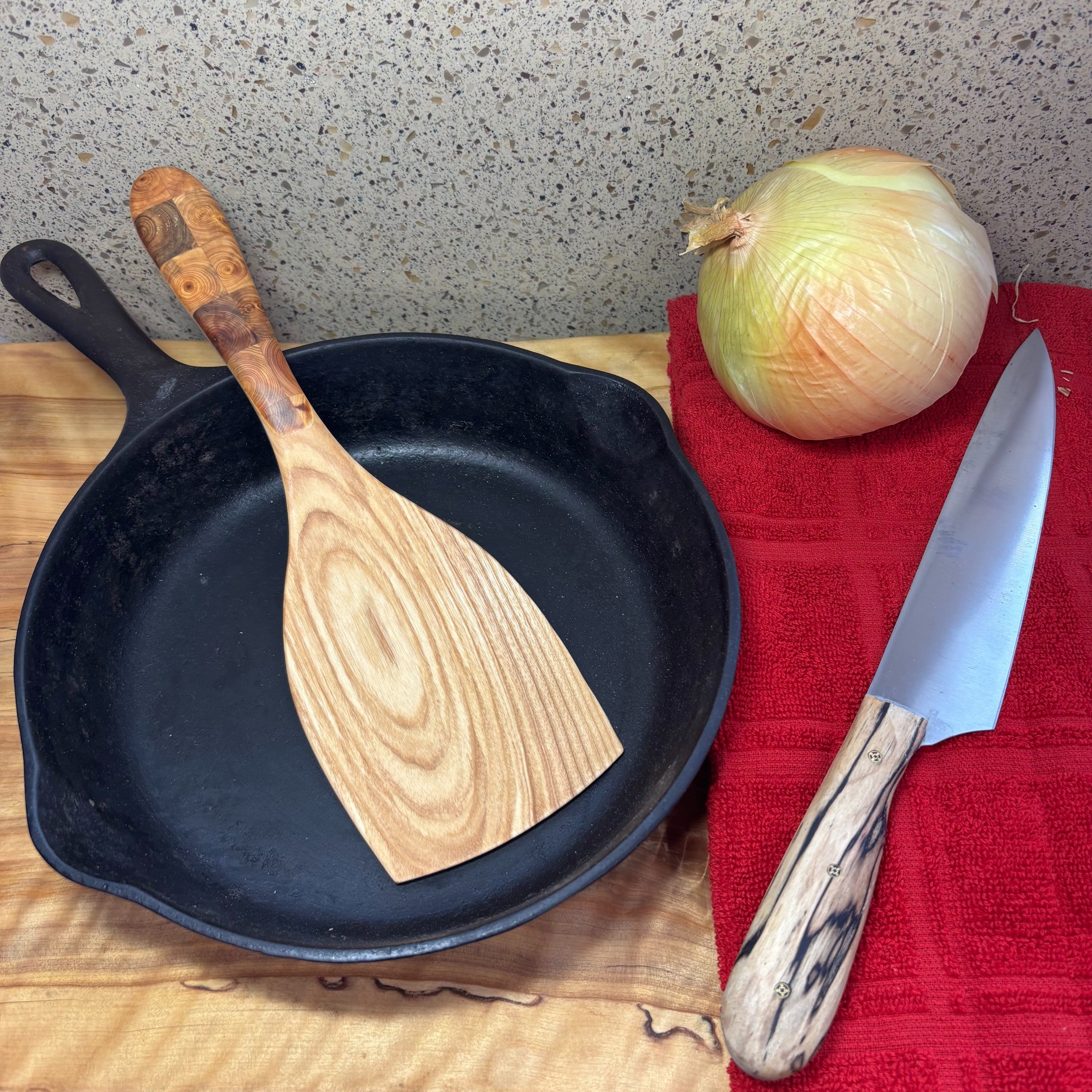 Spatula LG | Alaska Wooden Spoon Company LLC